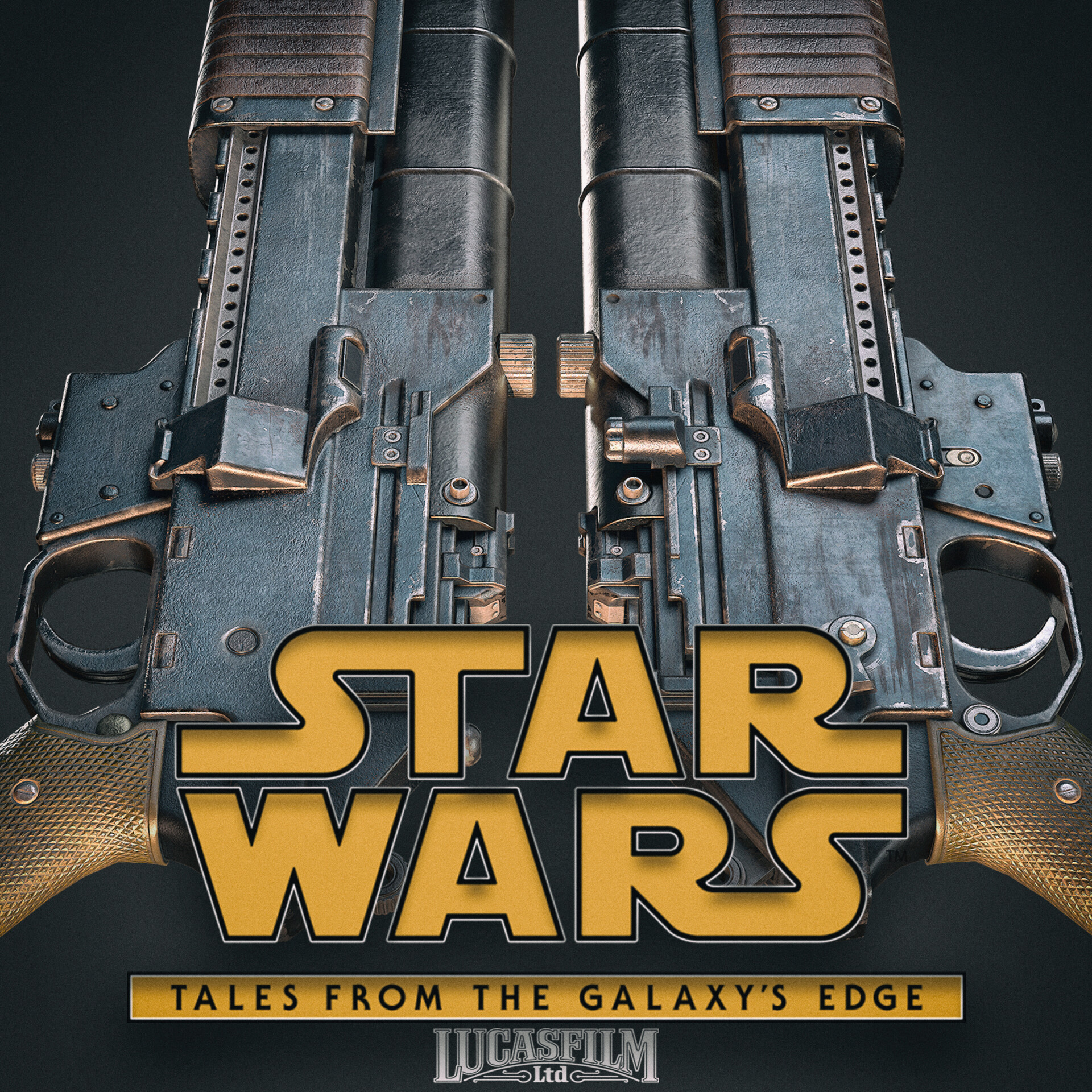 ArtStation - Blaster Shotgun | Star Wars Tales From The Galaxy's Edge