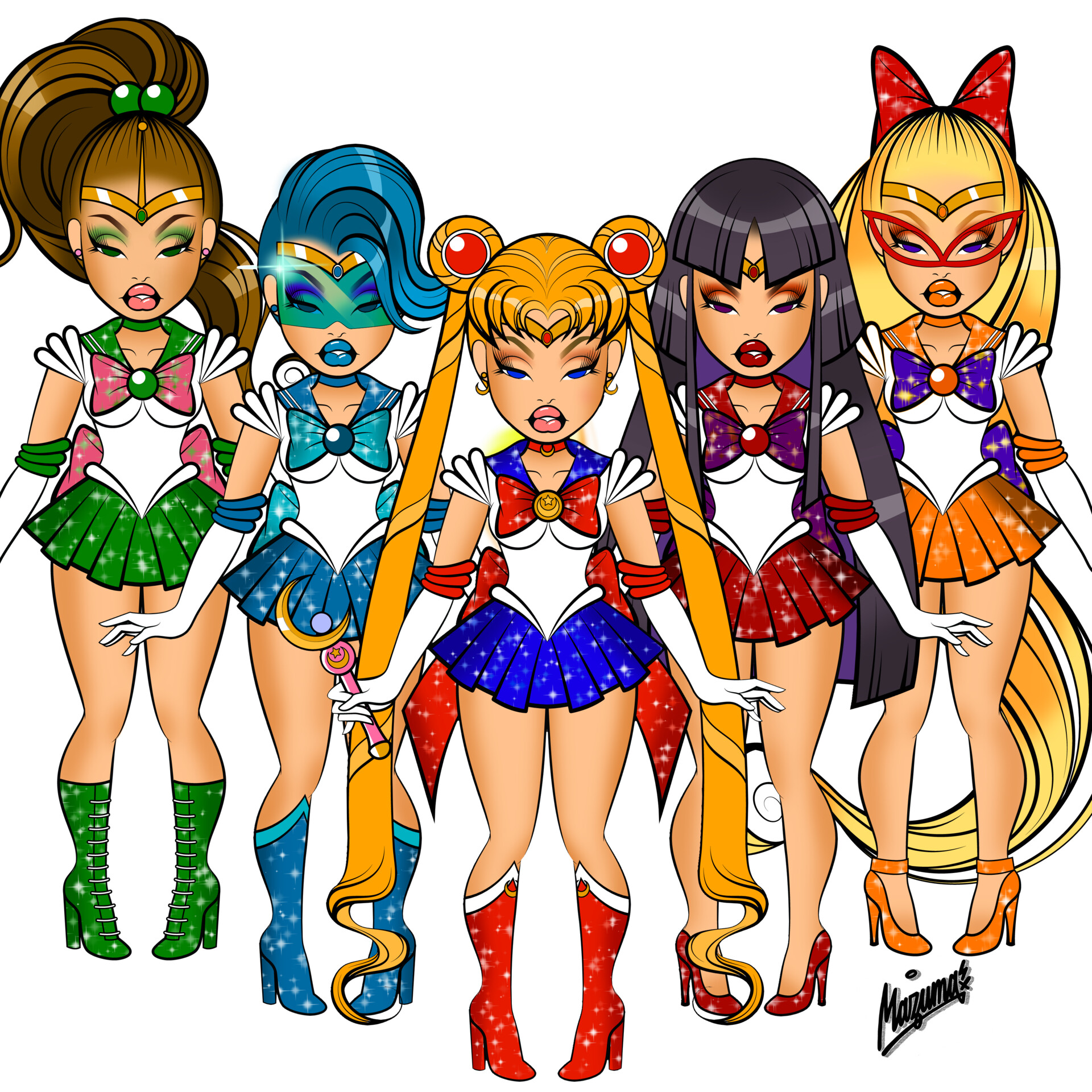 ArtStation - Mazuma Paper Dolls