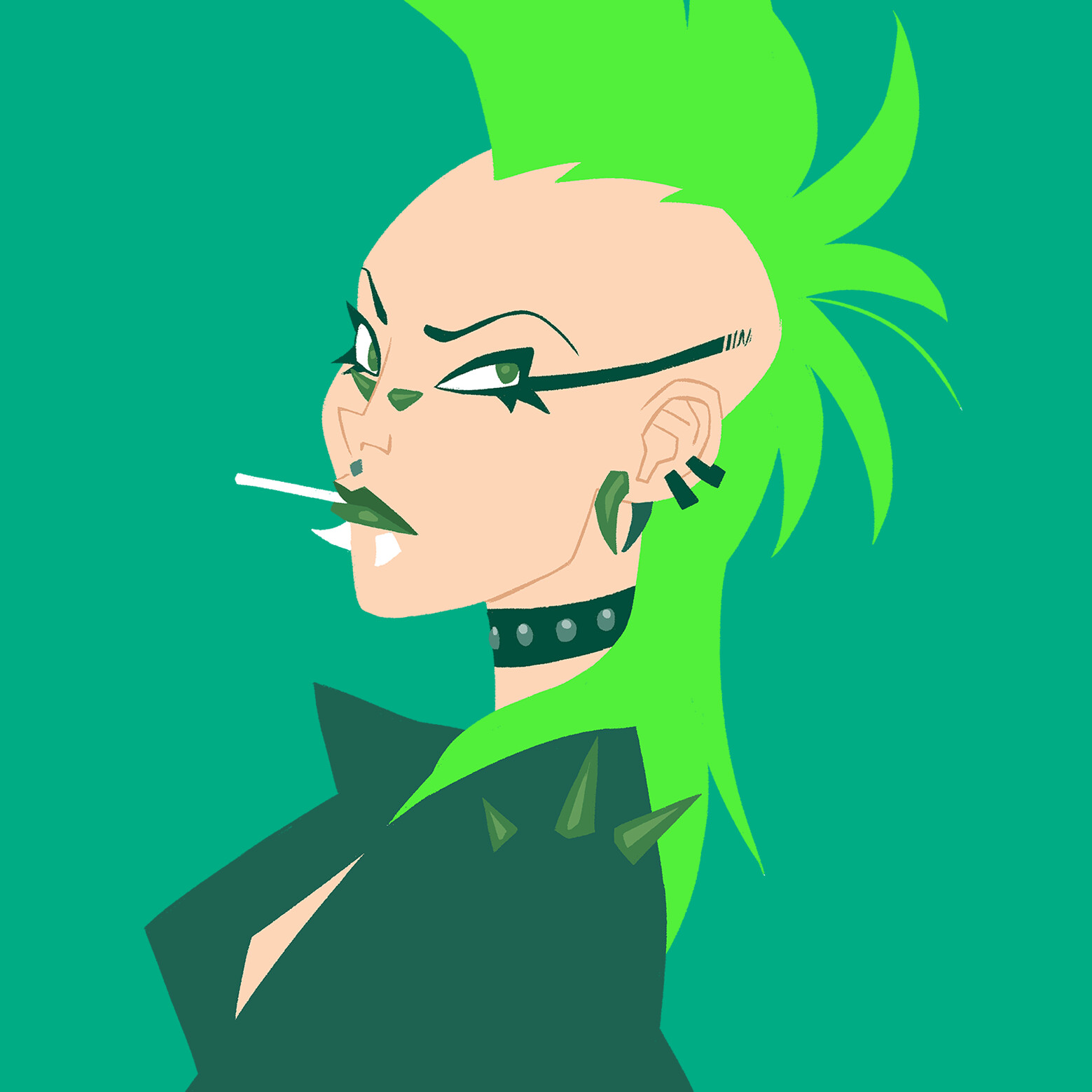 ArtStation - Katja expressions - Fallout 1 fanart