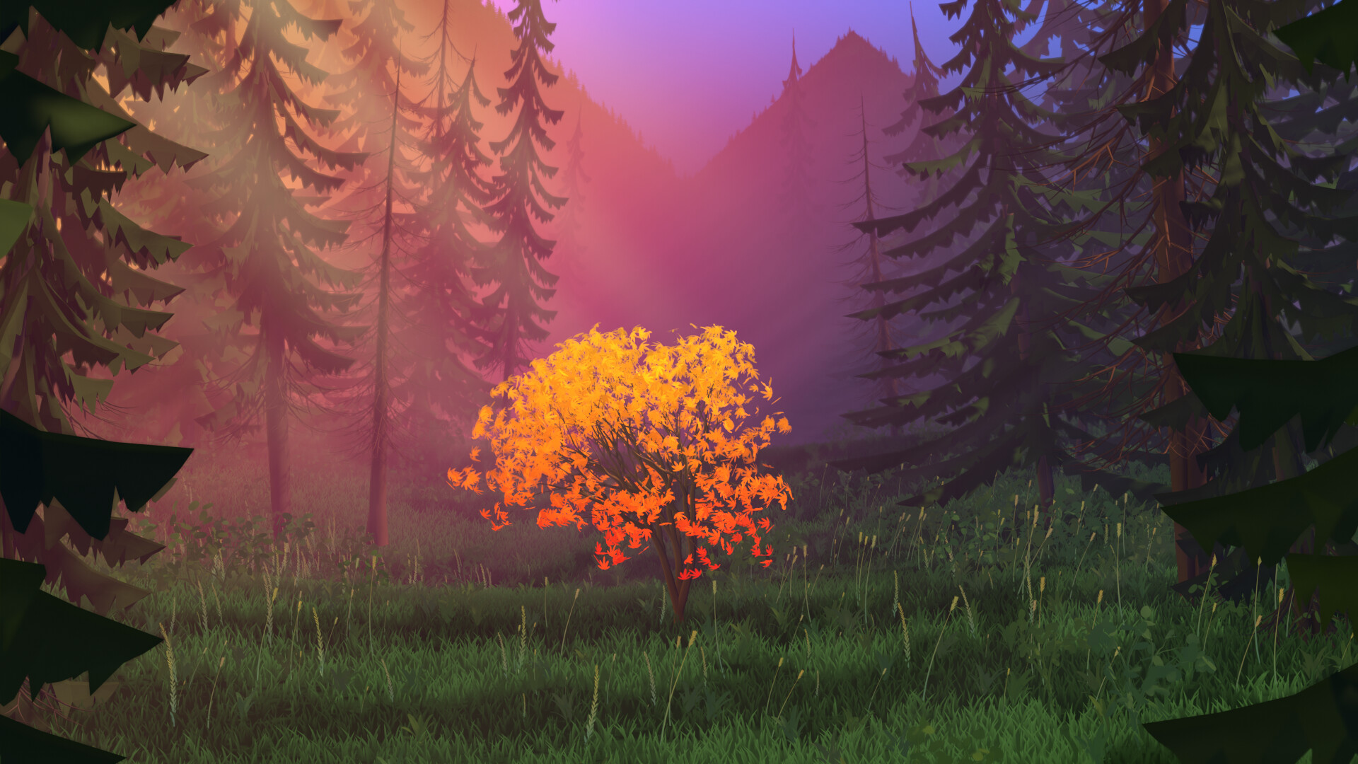 ArtStation - Stylized Forest