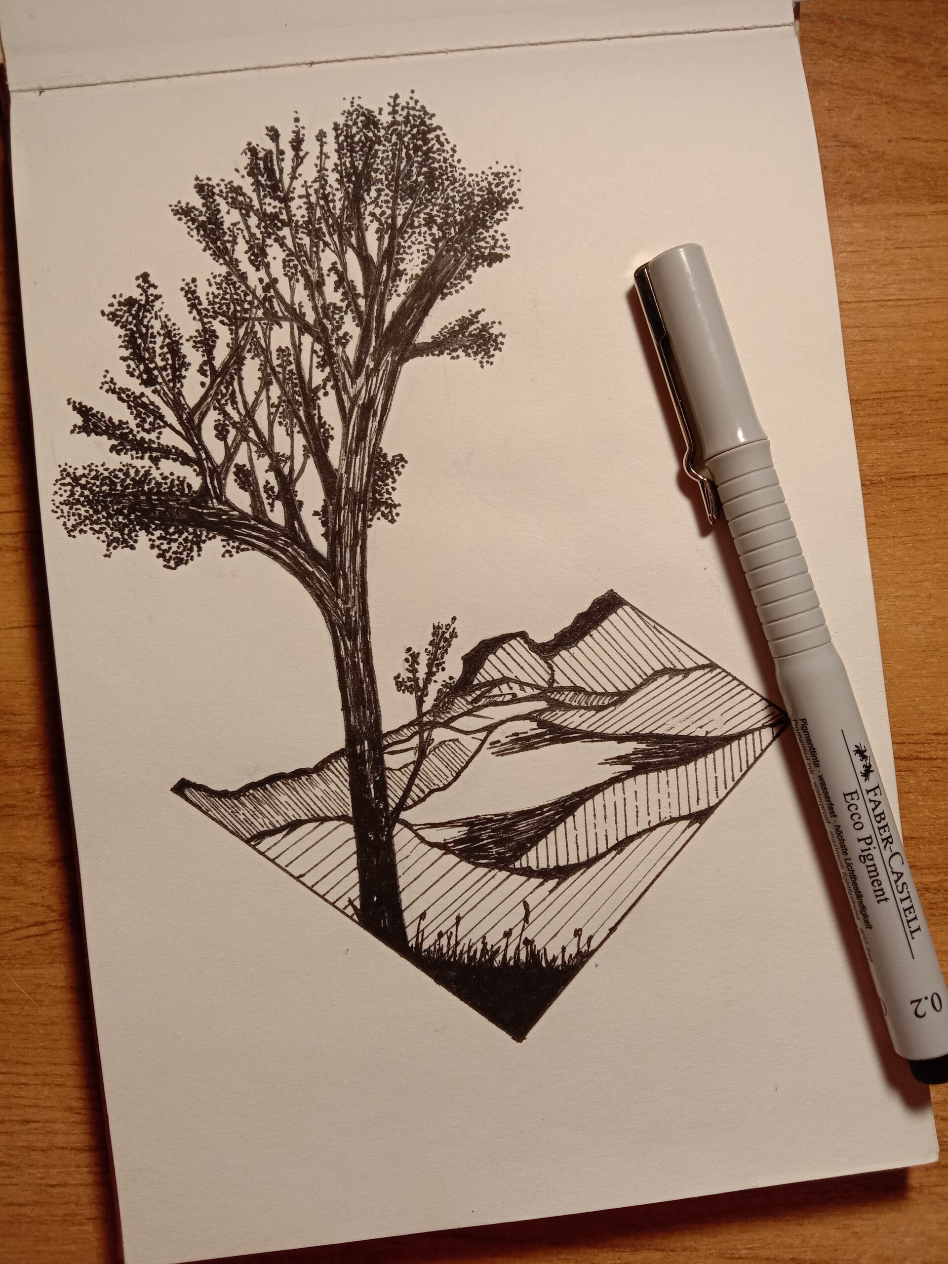 ArtStation - A lonely tree