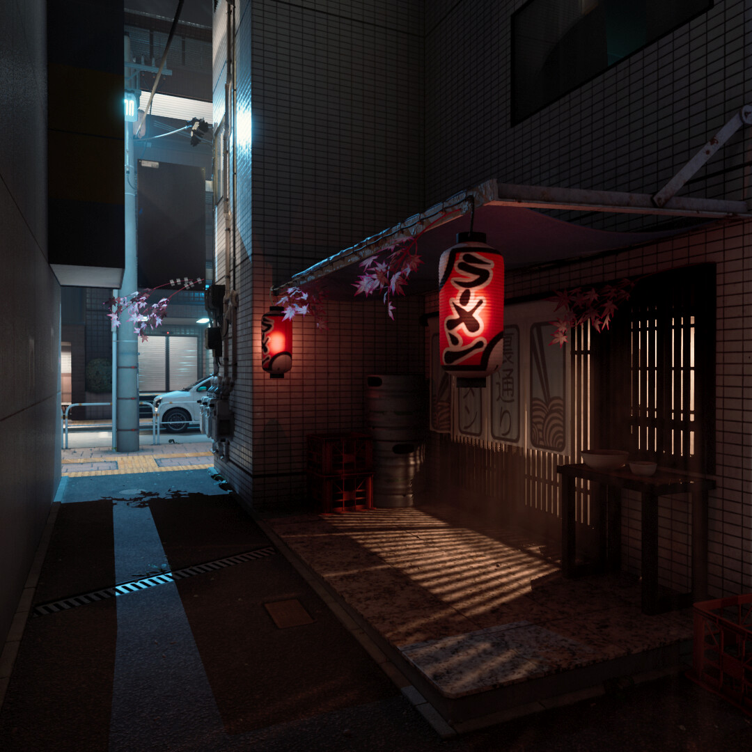ArtStation - Hidden Ramen Environment (UE4)