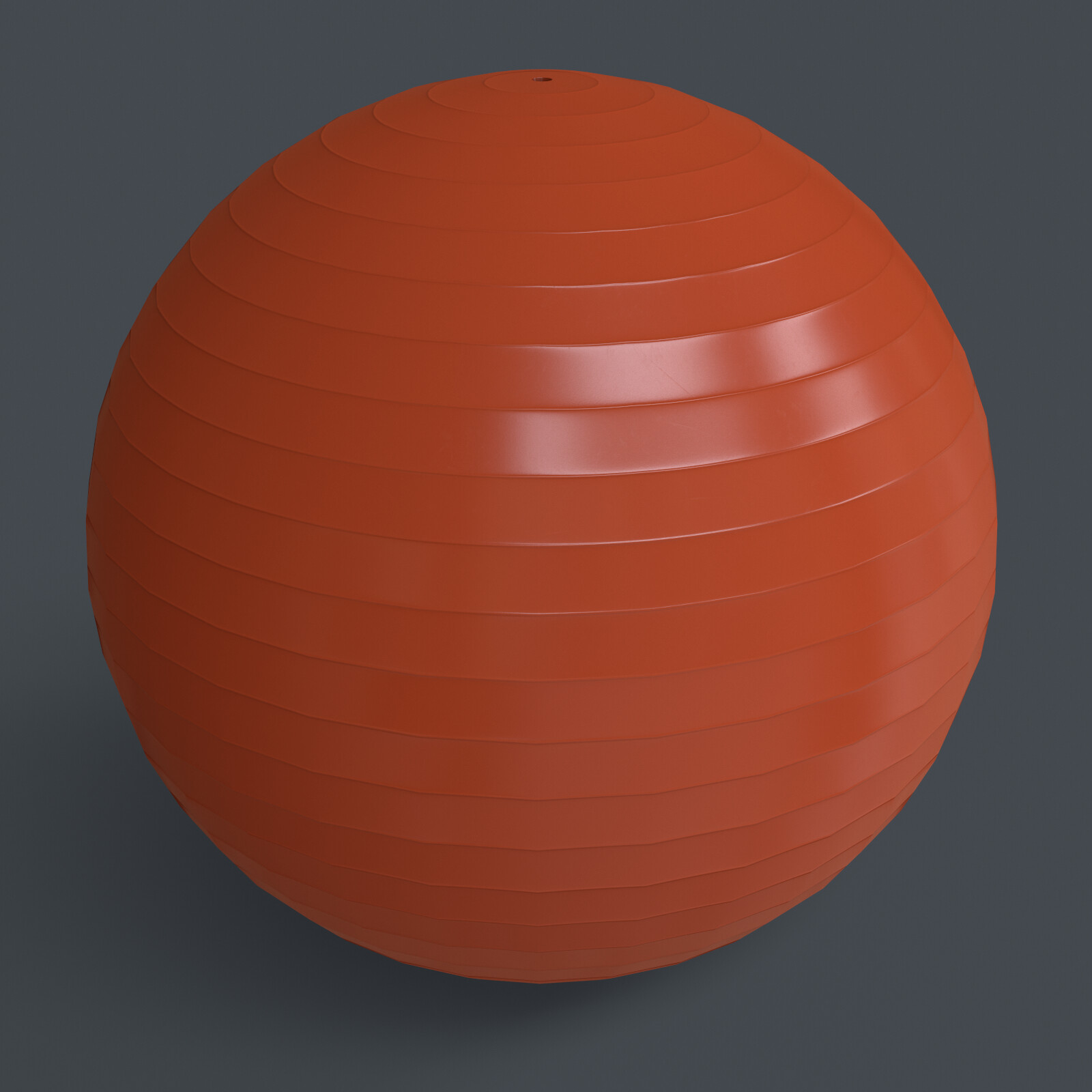 ArtStation - PBR Yoga Ball - Orange