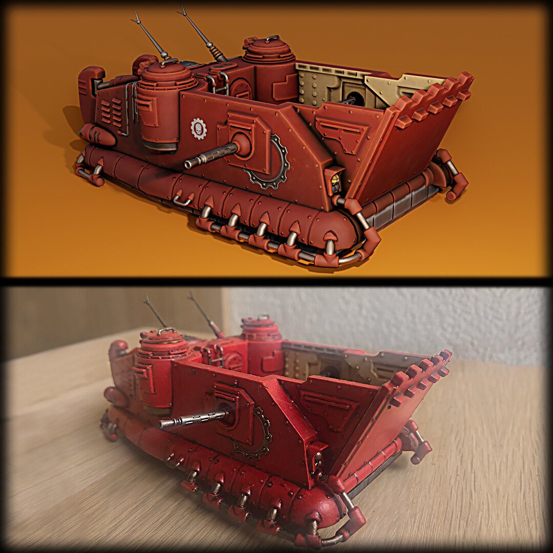 ArtStation - w40k dunerider