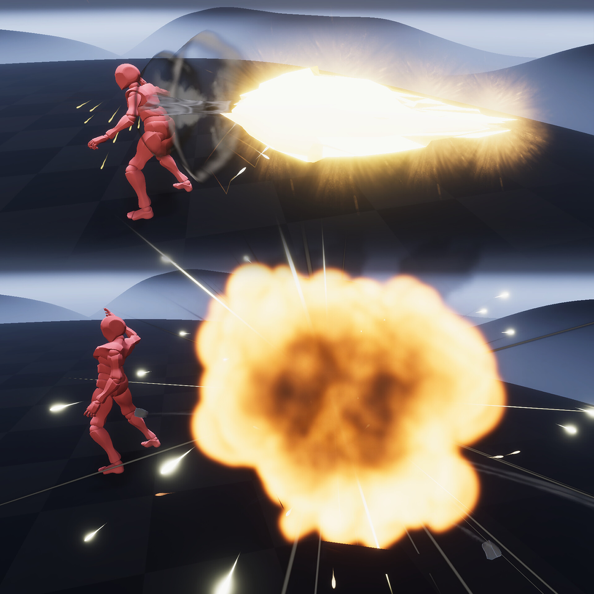 ArtStation - Delayed Bomb VFX