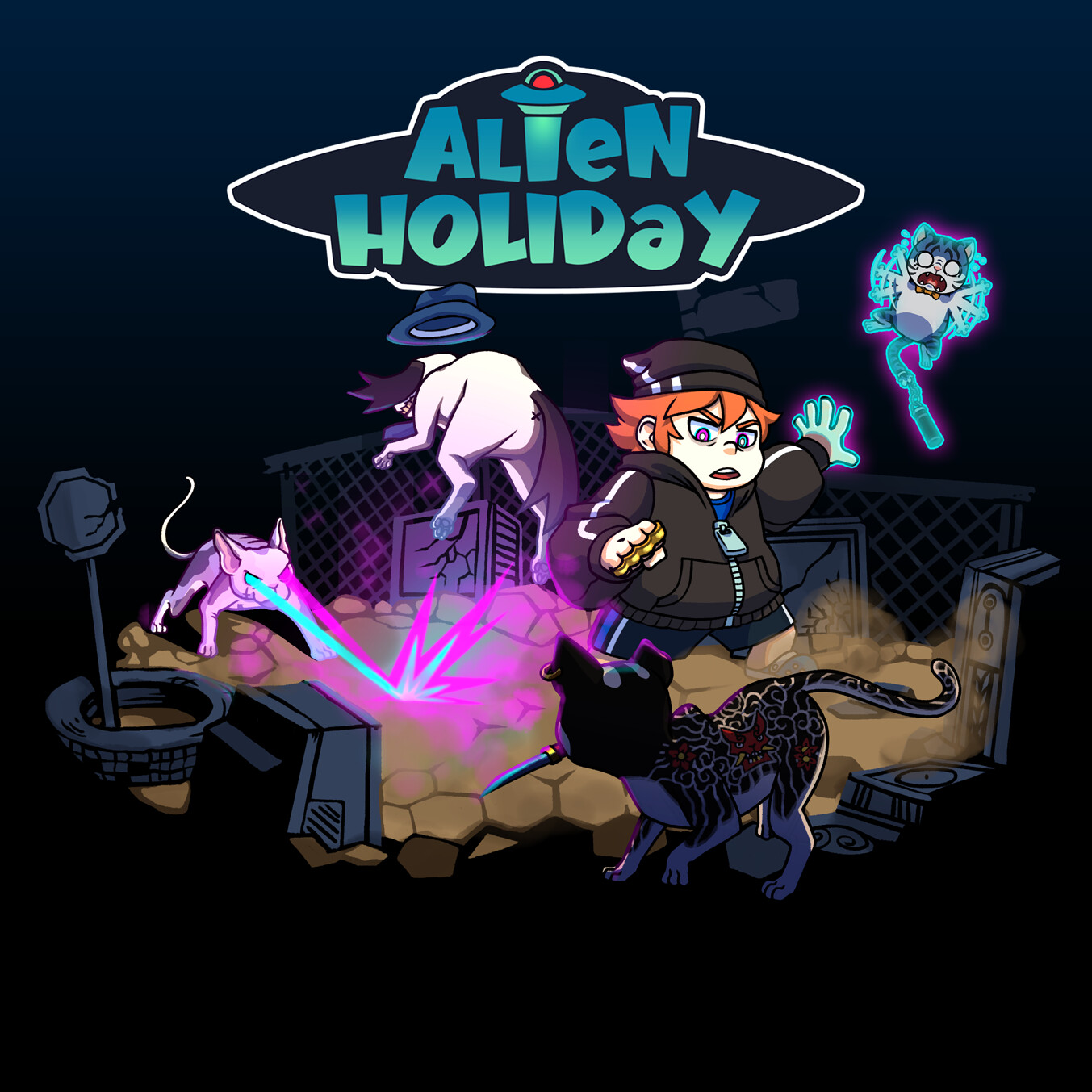 ArtStation - Alien Holiday - Game Project