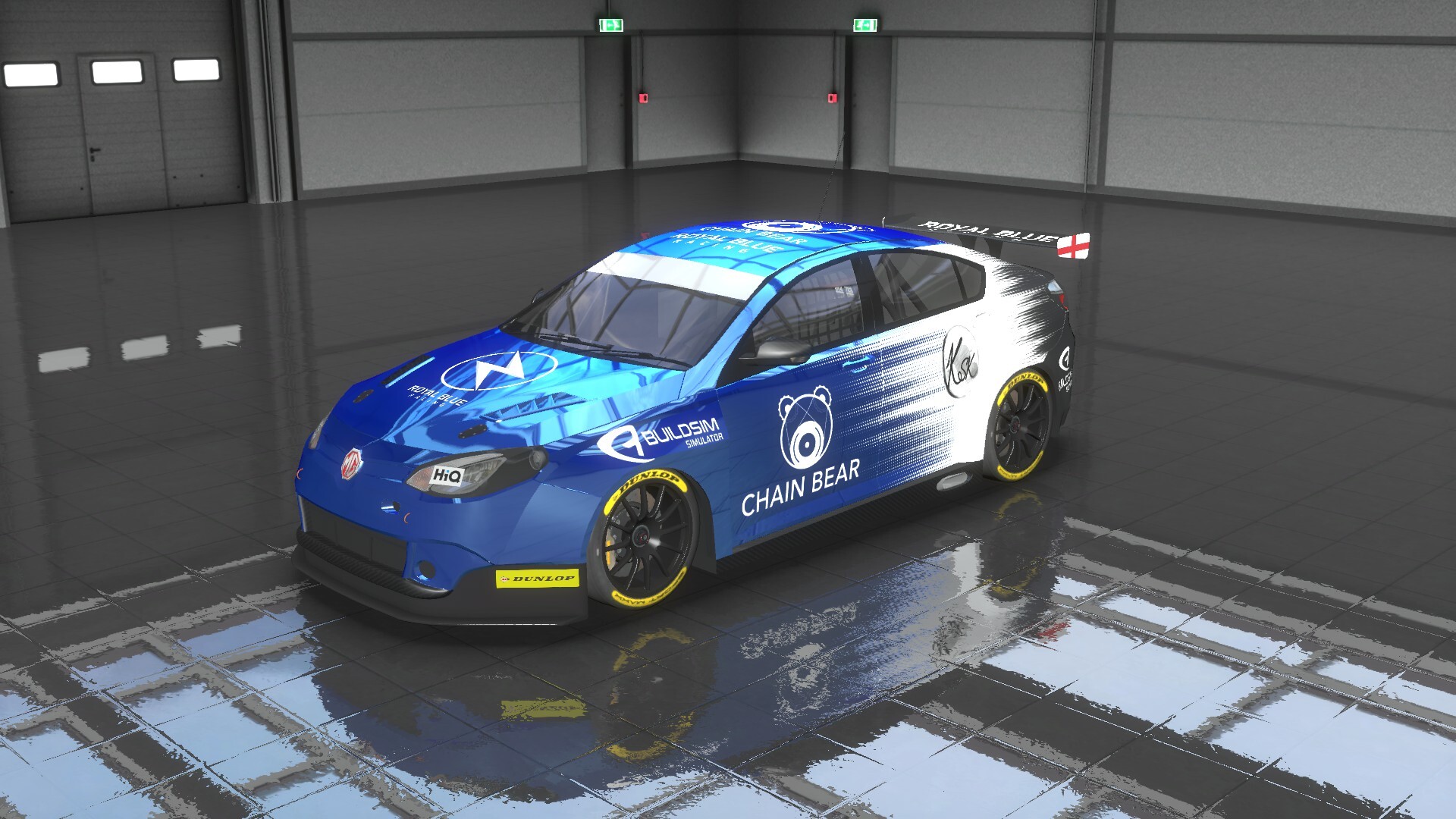 ArtStation - Royal Blue Racing MG6 BTCC
