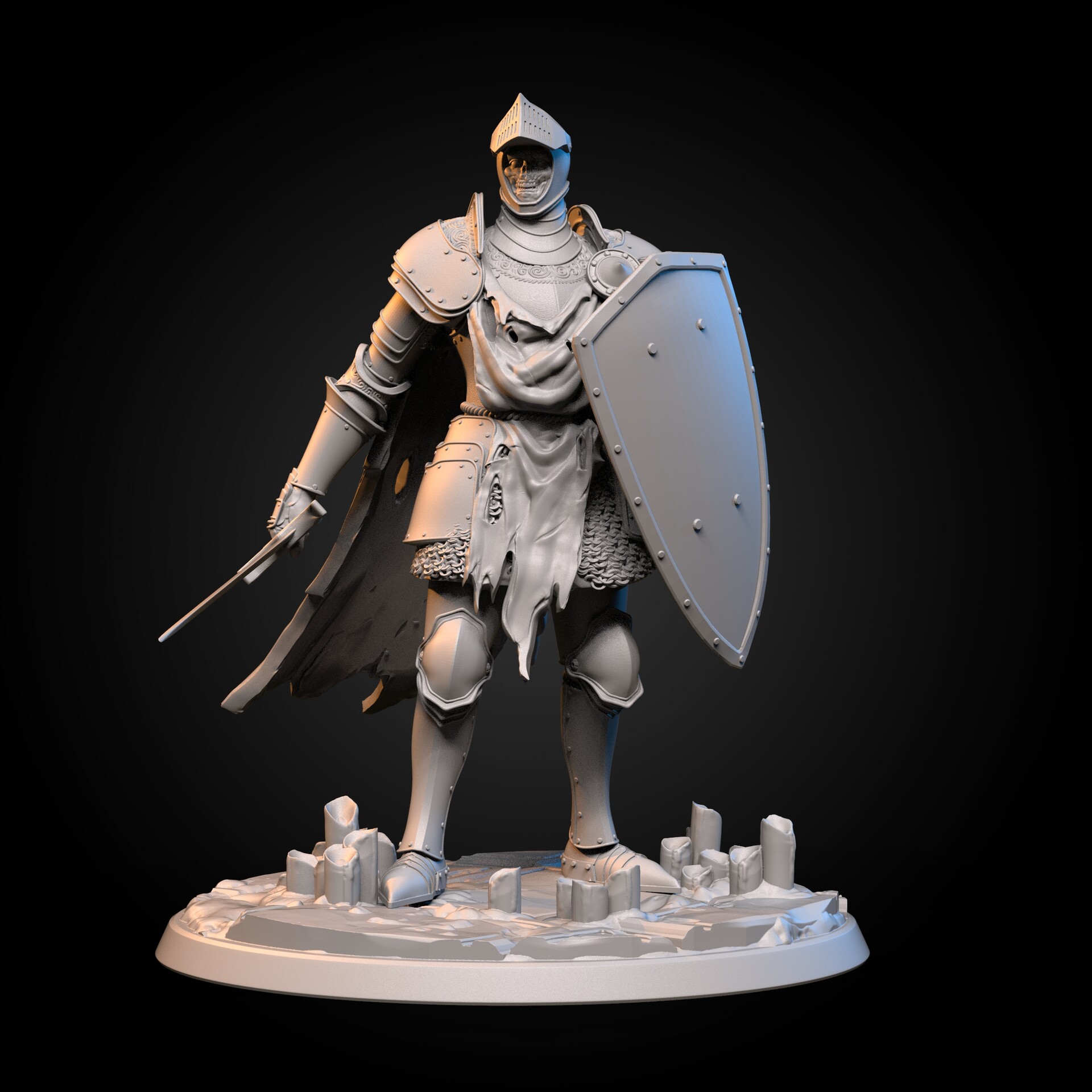 ArtStation - Fallen Knights