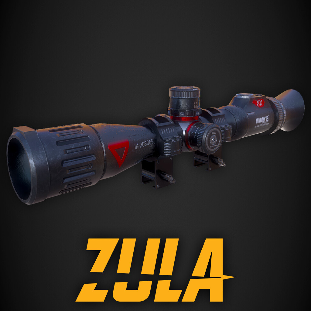 ArtStation - Battle Royal Scopes