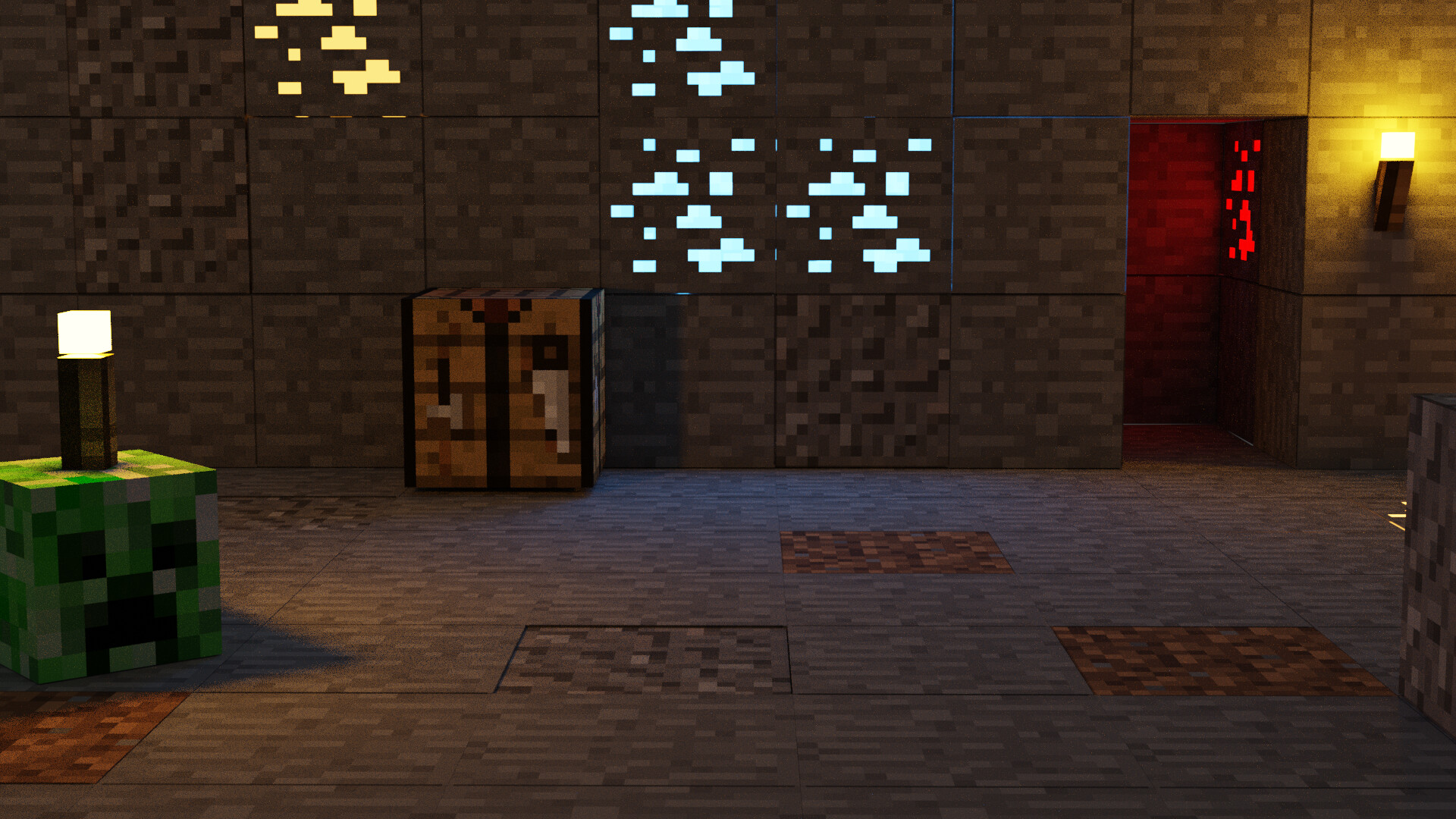 ArtStation - Minecraft with RTX on