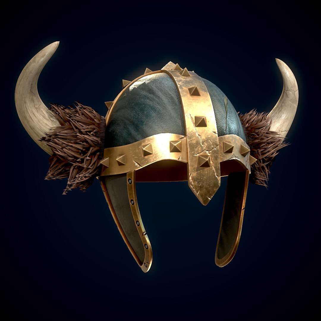 ArtStation - Viking Helmet