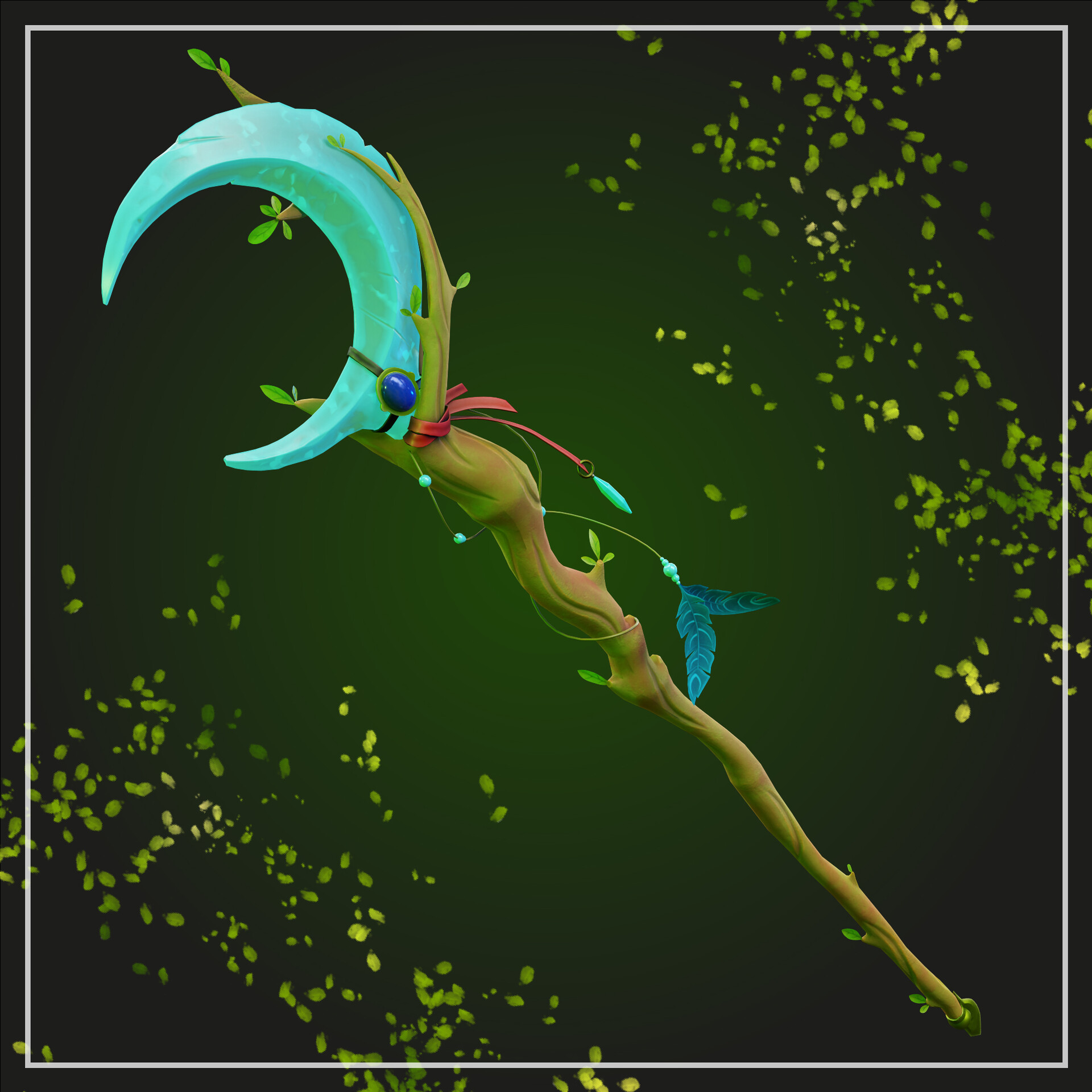 ArtStation - Druid's staff