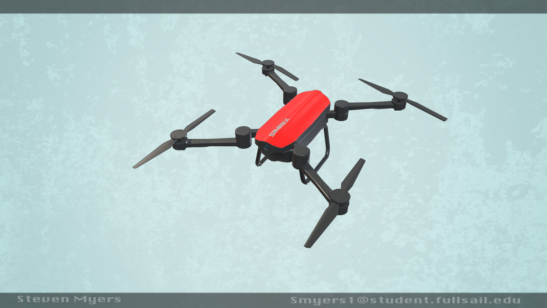 ArtStation - Drone Simrex X900: Break down