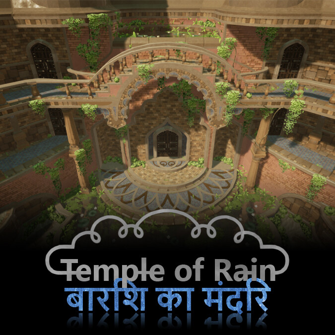 ArtStation - Temple of Rain