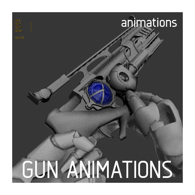 ArtStation - Gun Animations Set