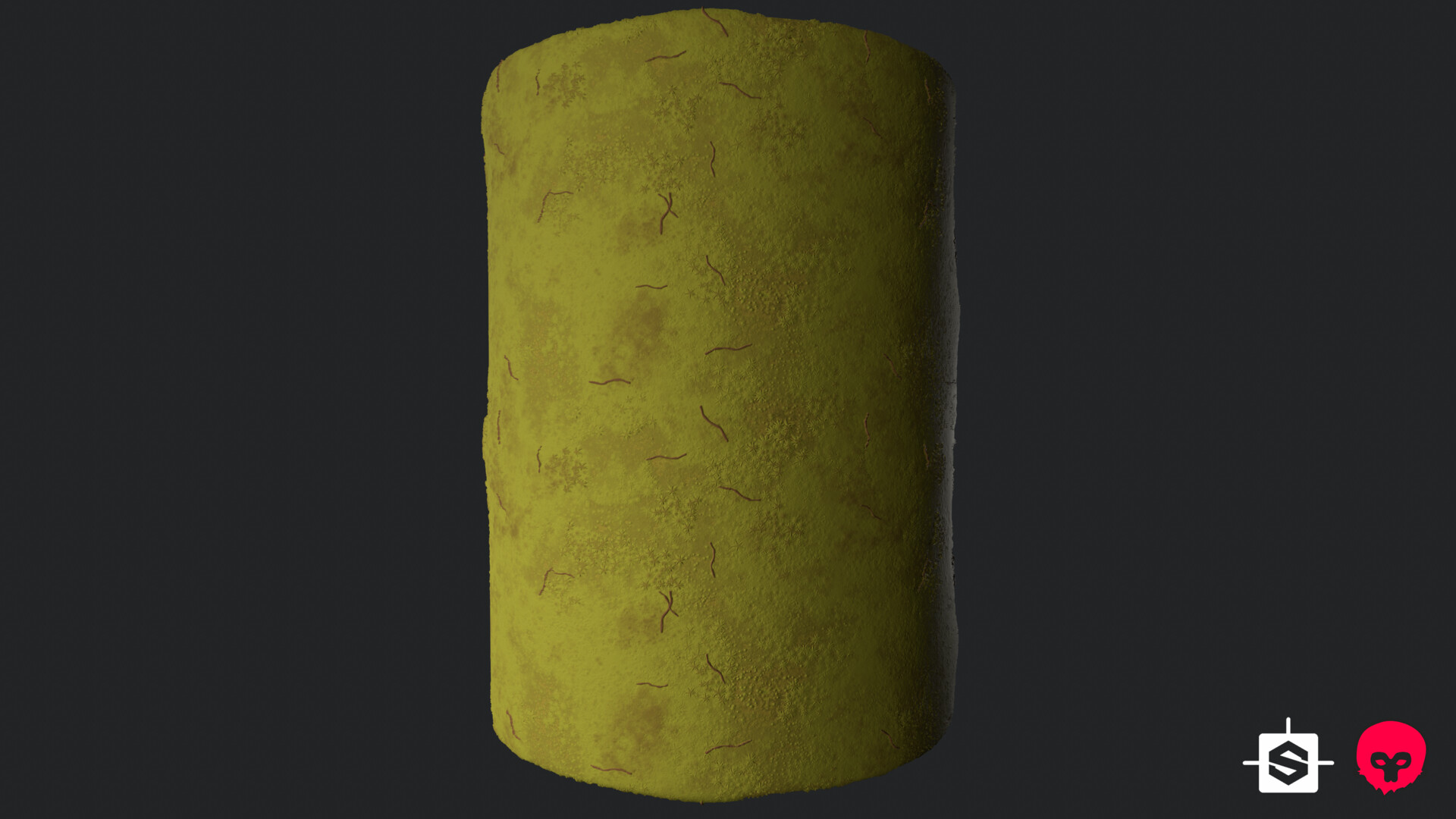 ArtStation - Stylized moss material