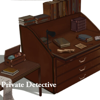 ArtStation - Private Detective: Props