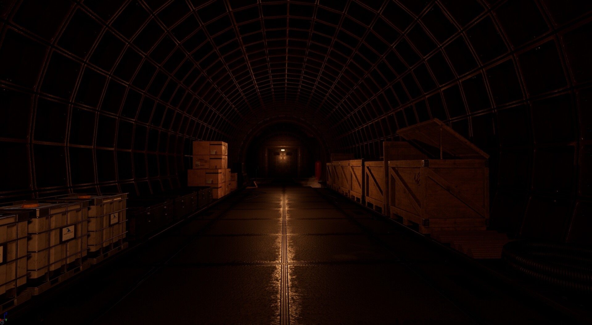 ArtStation - Escape Tunnel Enviroment - Level Design