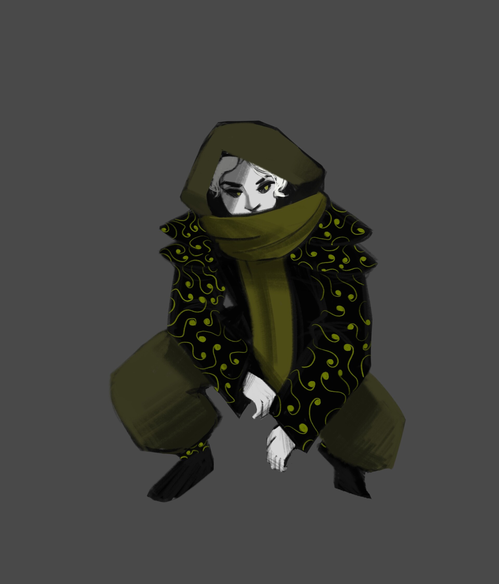 ArtStation - Aelis The Drow Rogue [DnD Character Design]