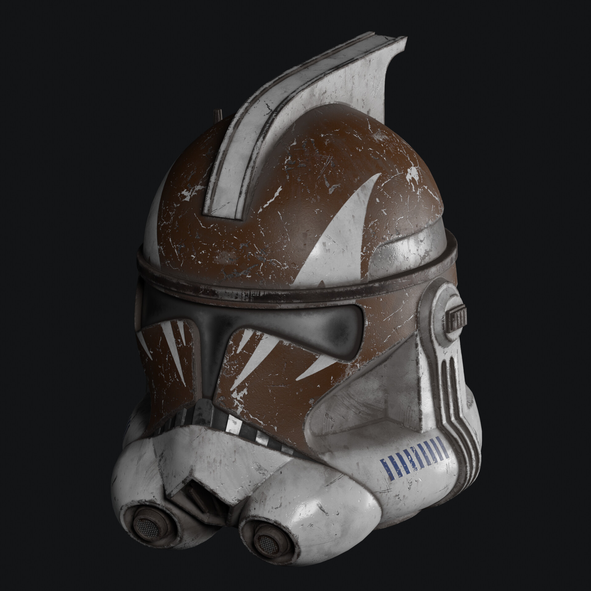 ArtStation - CT-2242 "Patchwork" Helmet