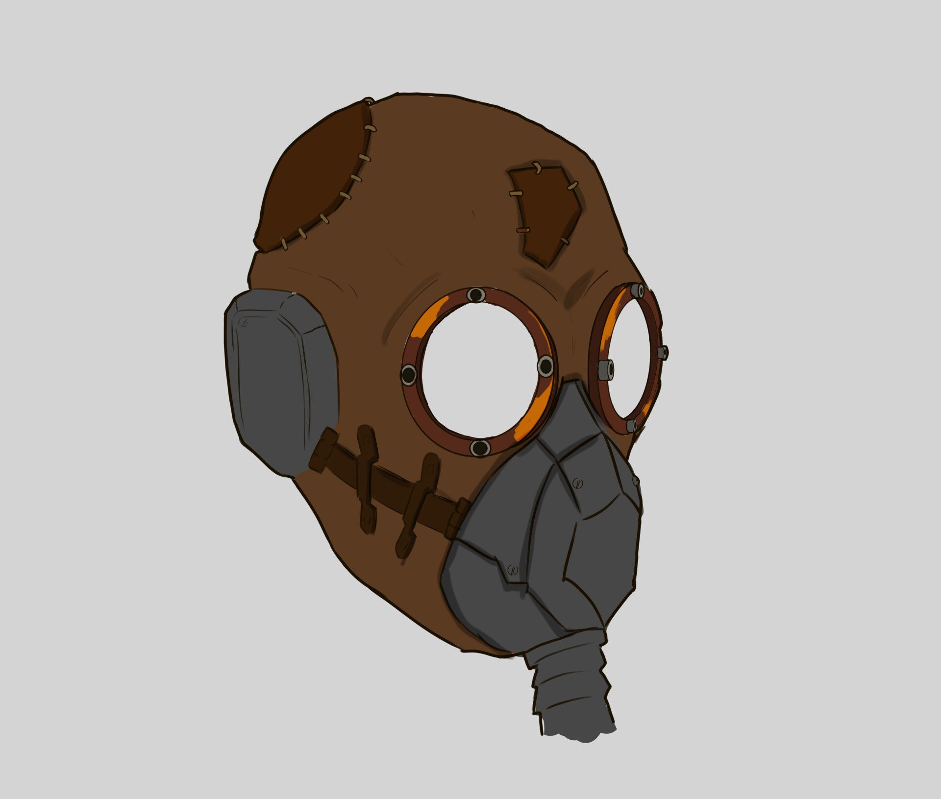 ArtStation - Gas mask