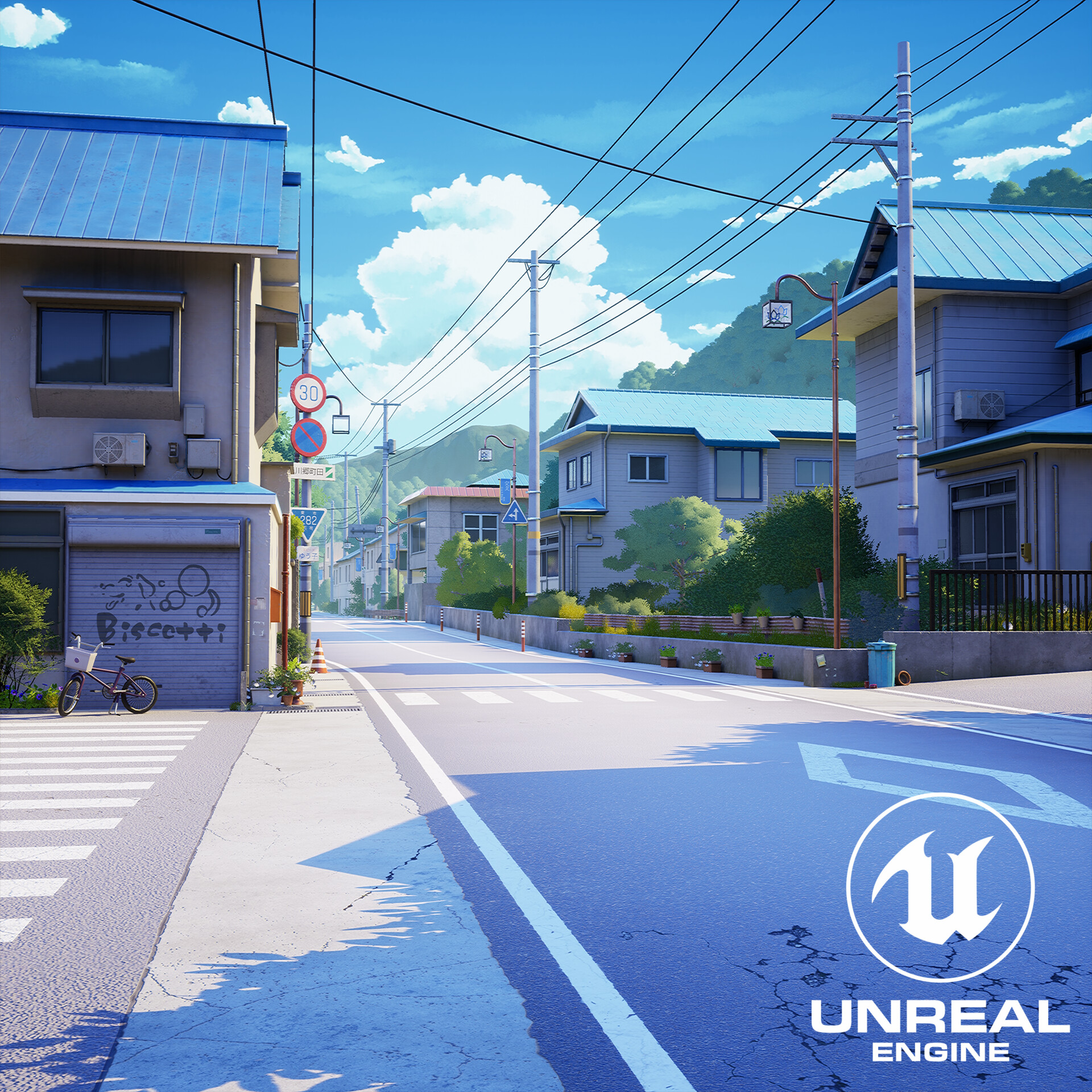 ArtStation - Japan Road