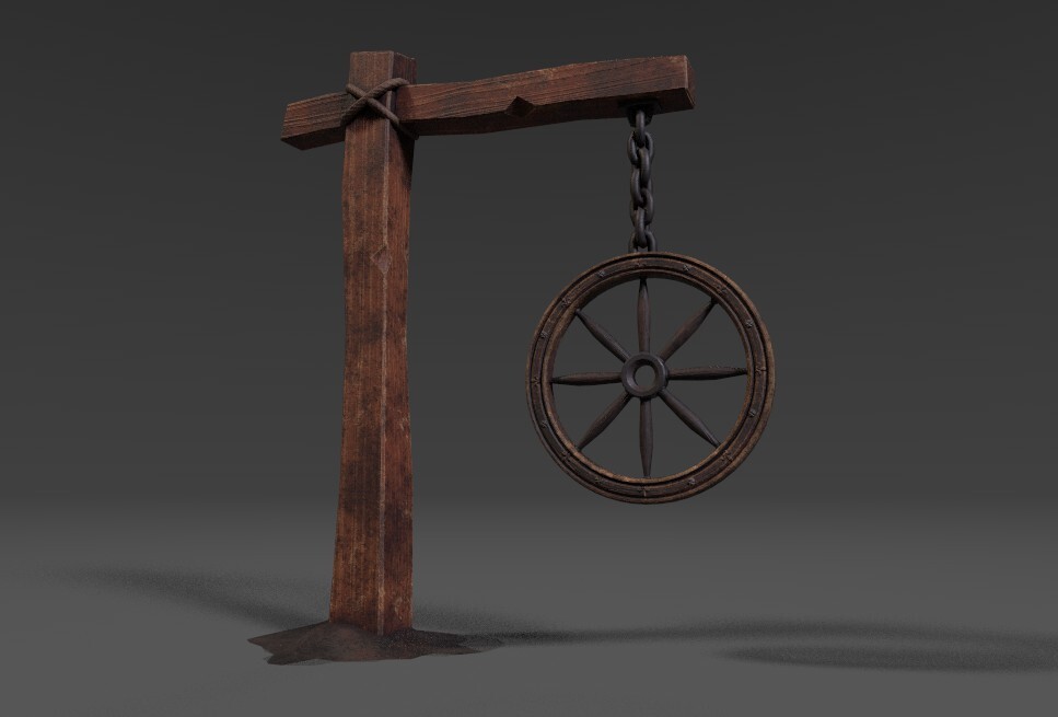 ArtStation - Medieval road signs