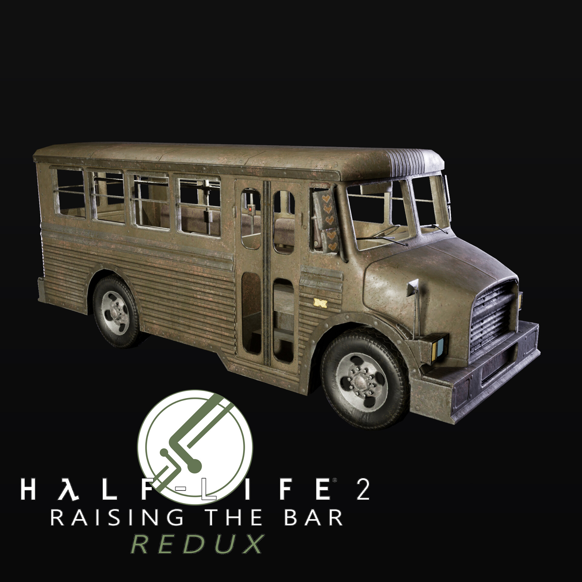 ArtStation - Beta Bus (Half Life 2: Raising the Bar Redux mod)
