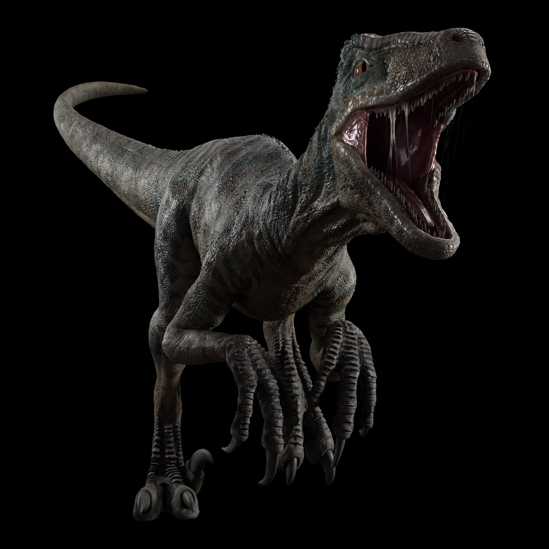 ArtStation - Velociraptor - Graduation film "Bon Appétit"