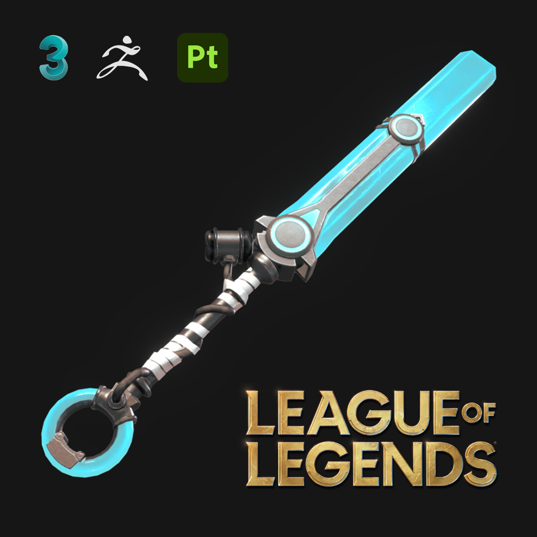 ArtStation - Ekko Sword - FanArt-