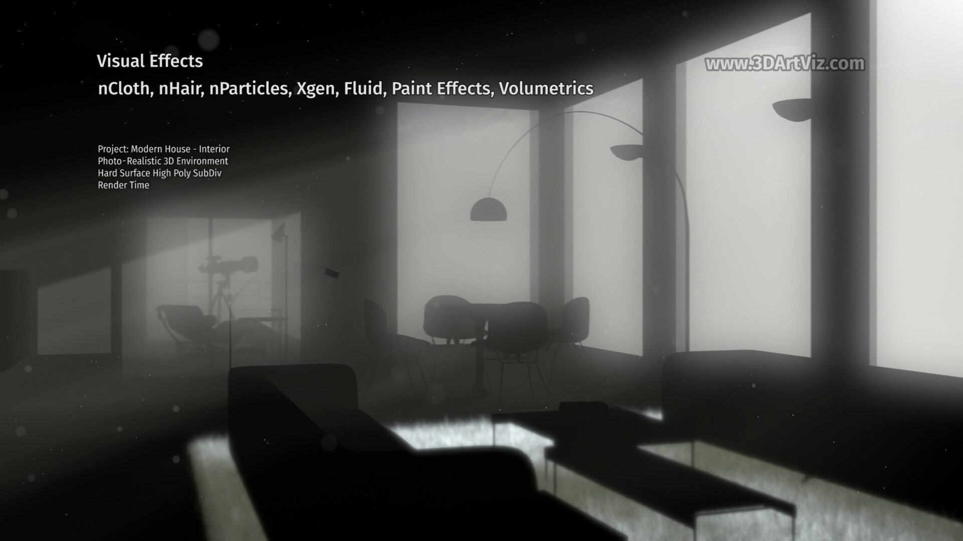 ArtStation - Modern House - Interior, Visual Effects