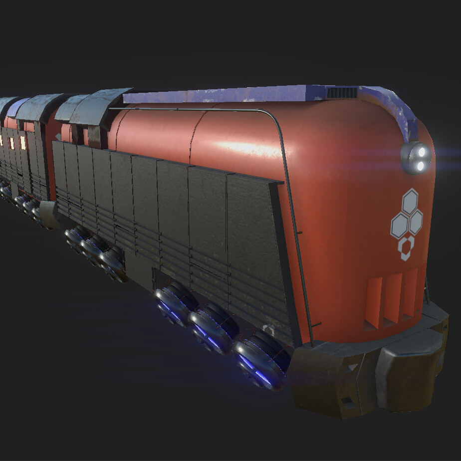 ArtStation - Dieselpunk Train