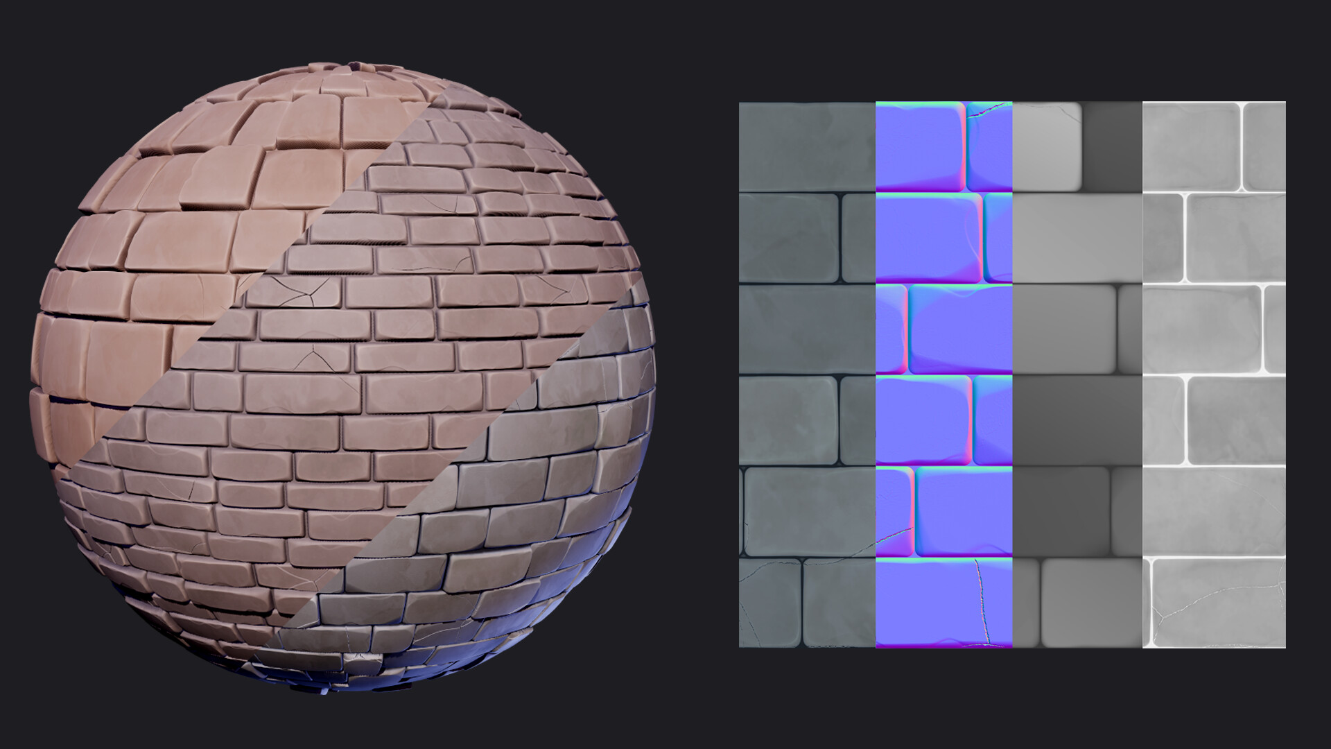 ArtStation - Stylized building textures