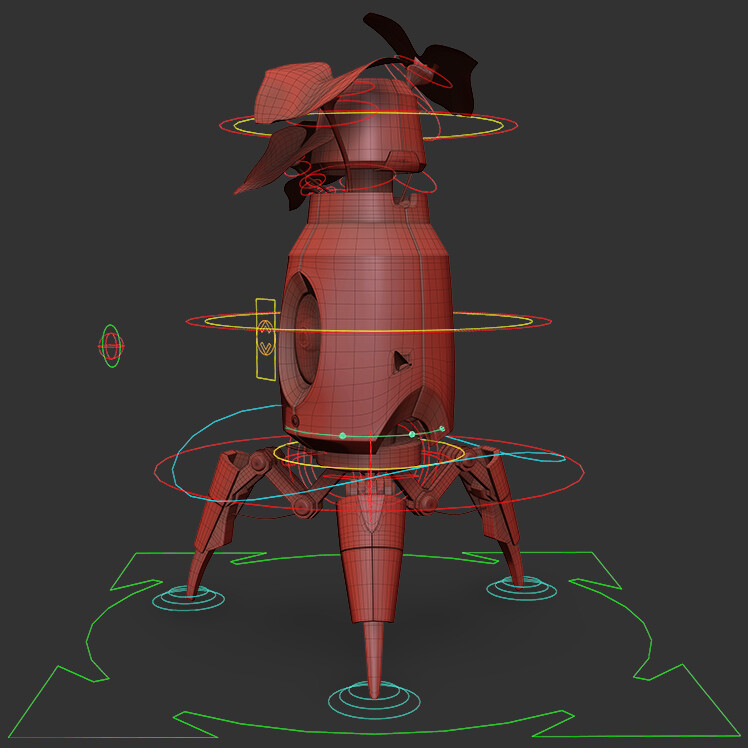 ArtStation - Demo Reel Rig - Robot