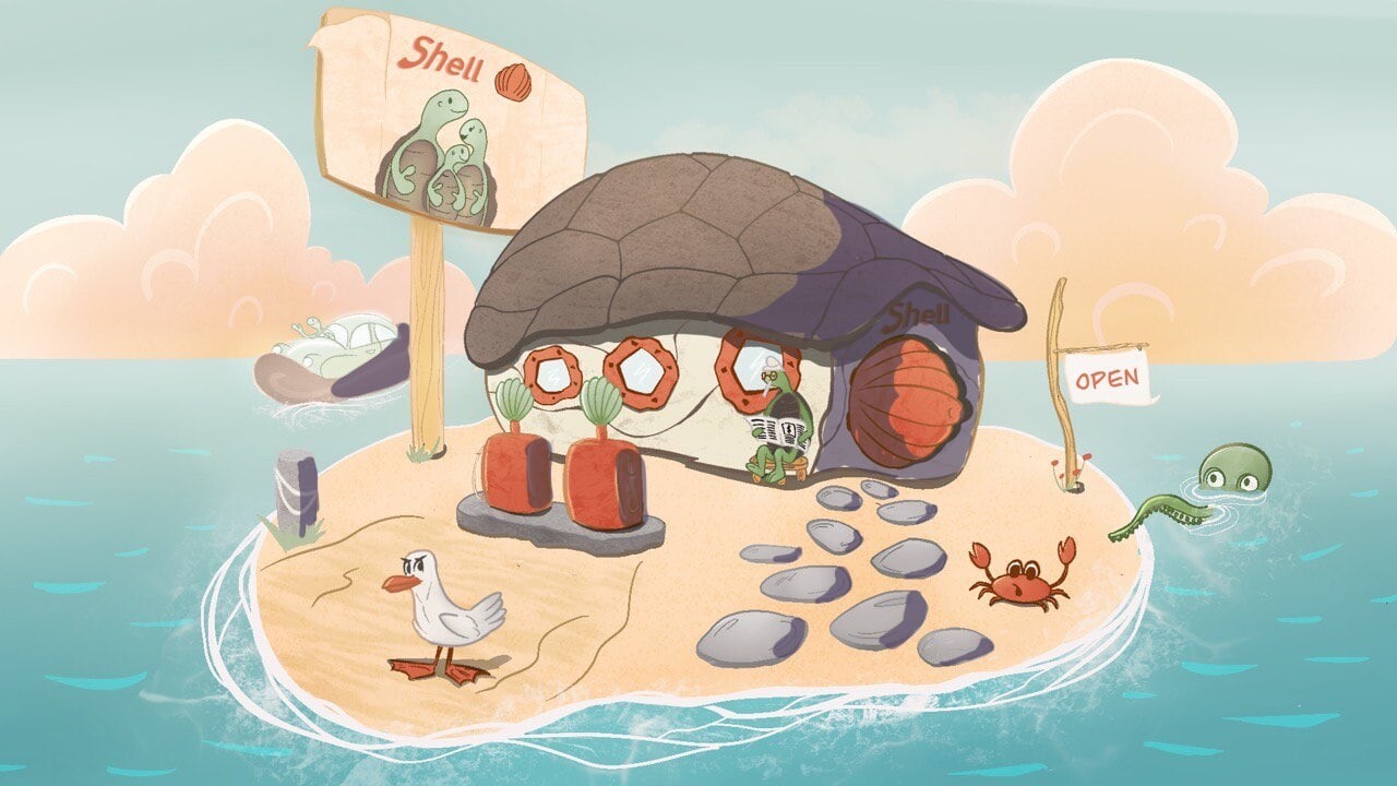 ArtStation - Gas Station for Turtles Concept Art