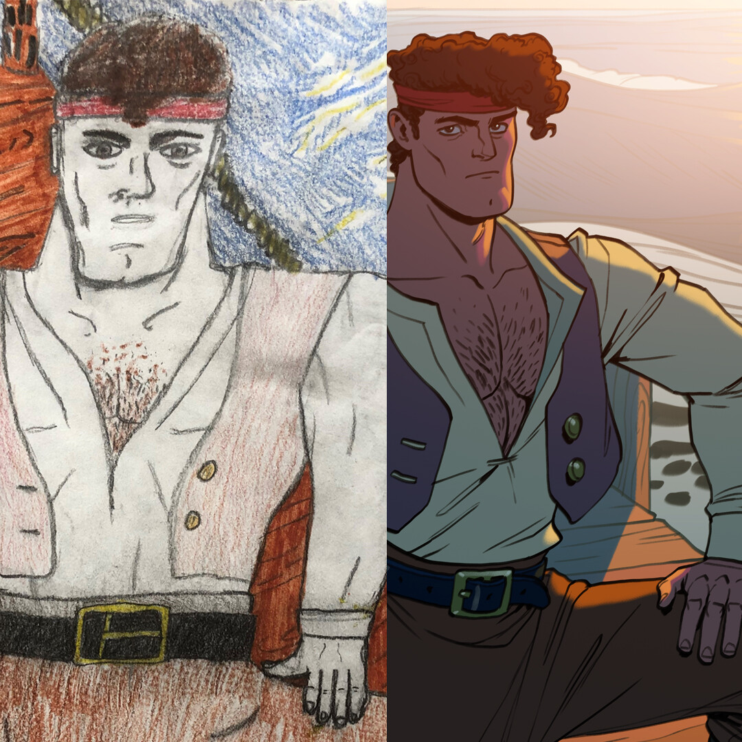 ArtStation - Then vs Now