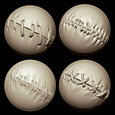 ArtStation - Rough Stitches for Zbrush(2019+)