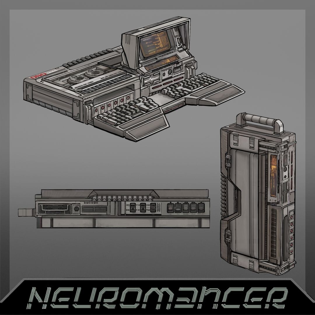 ArtStation - Neuromancer - Ono Sendai Deck