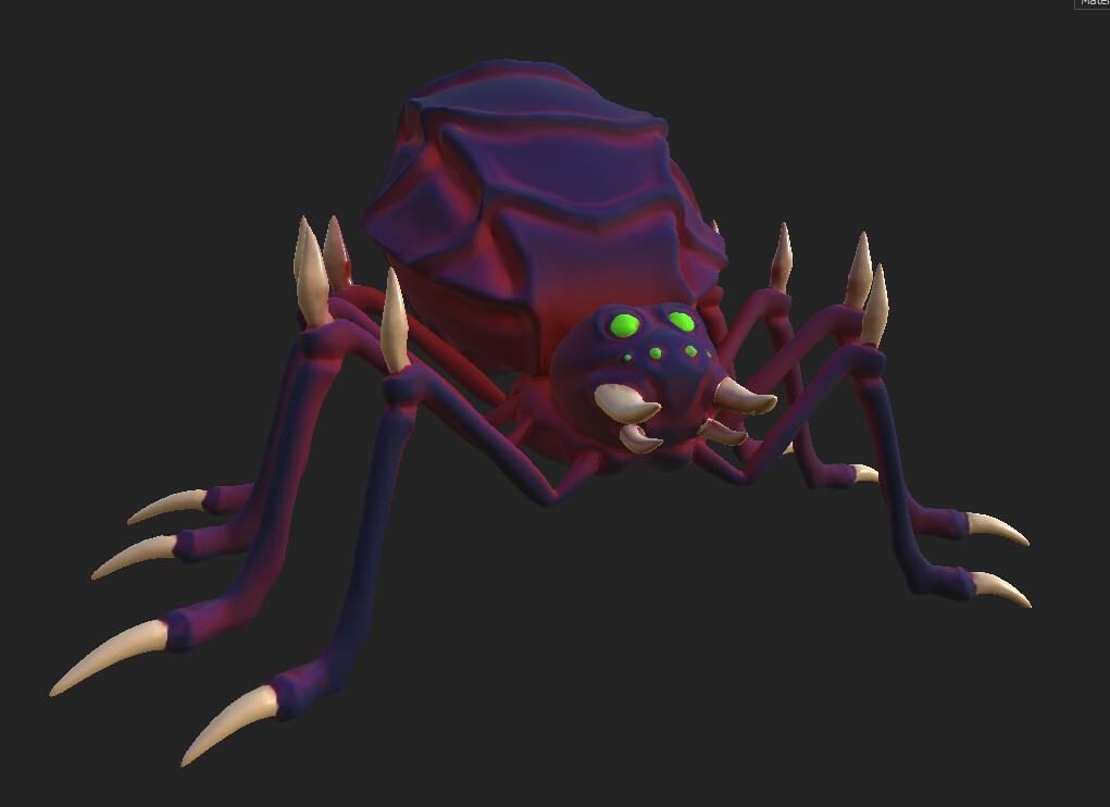 ArtStation - Stylized Spider