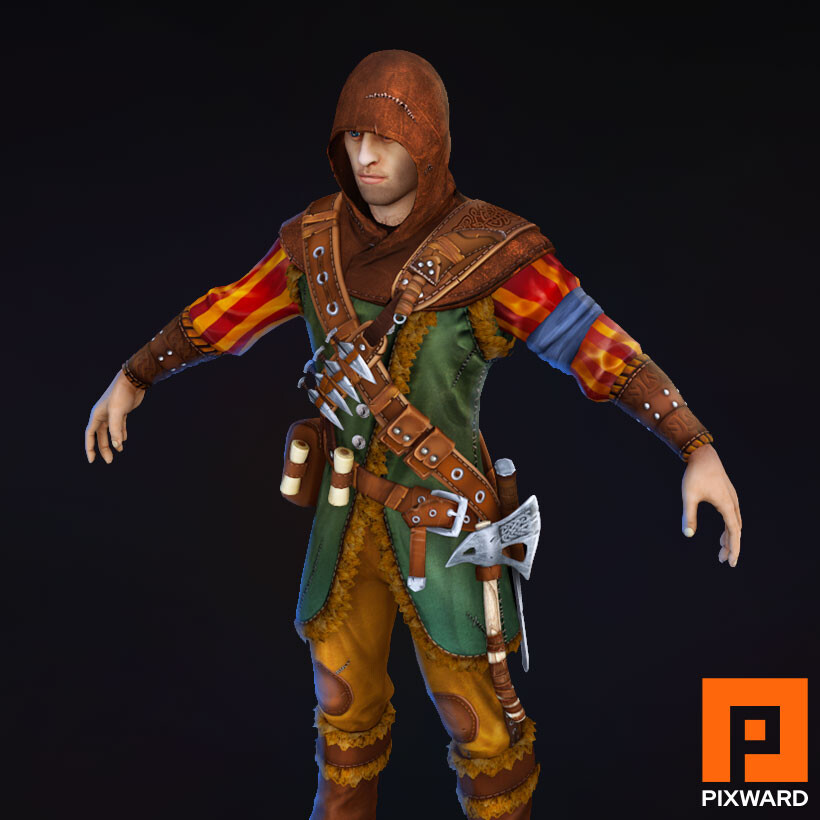 ArtStation - Hunter 3D Model