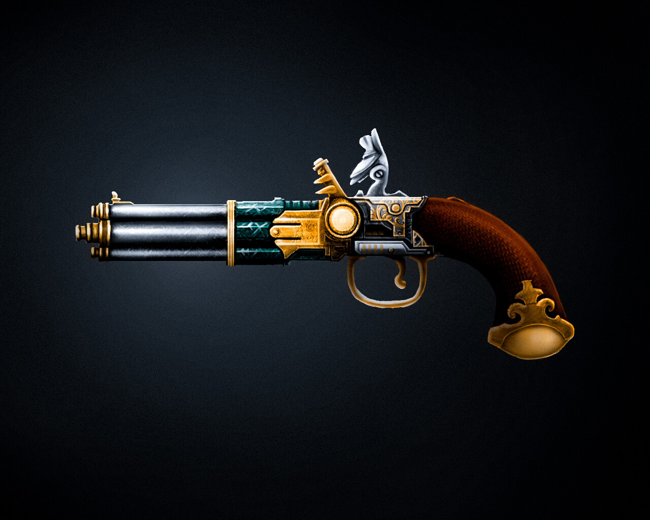 ArtStation - Victorian Age - Shotgun Concept Art