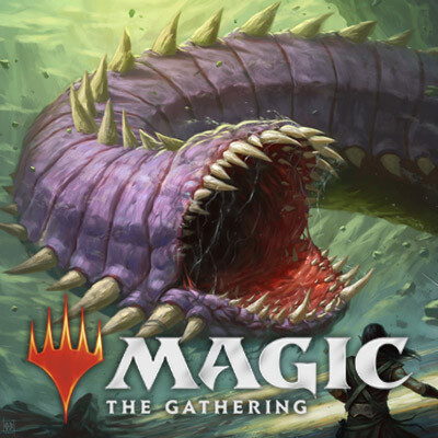 ArtStation - Purple Worm MTG