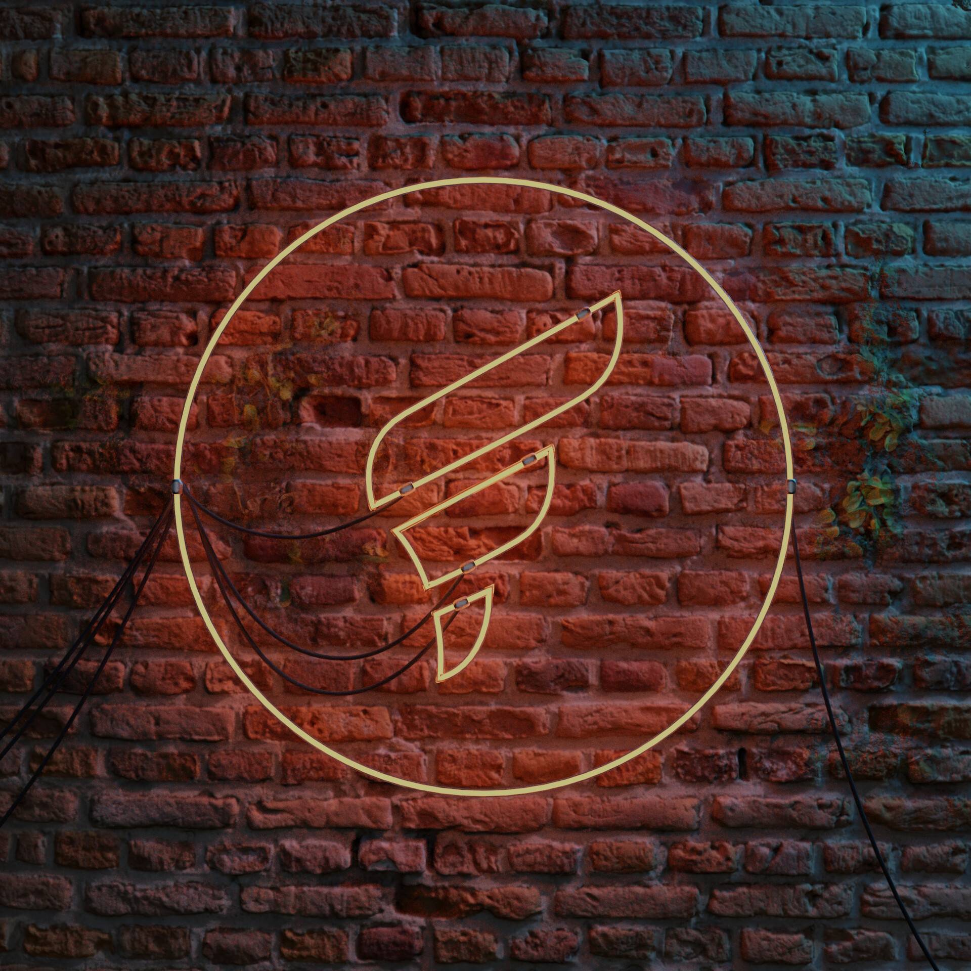 ArtStation - Flickering Sign