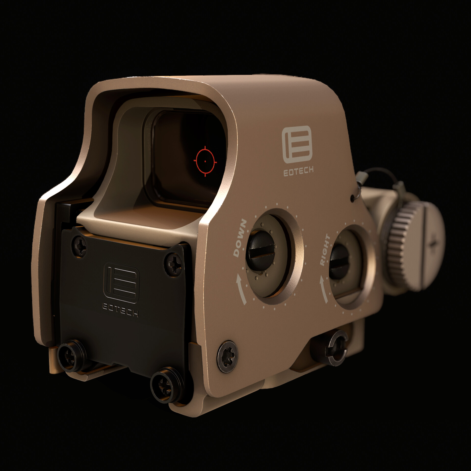 ArtStation - EOTECH EXPS3-0 TAN Holographic Sight