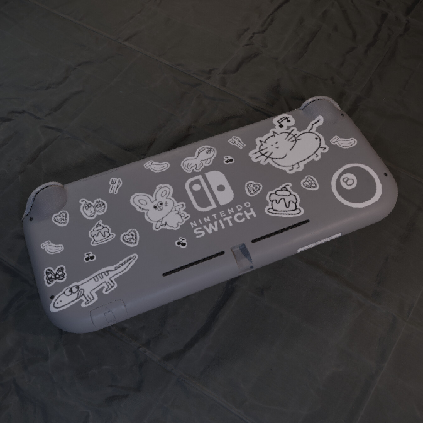ArtStation - Custom Nintendo switch Lite