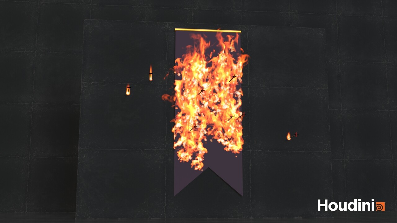 ArtStation - Fire arrows