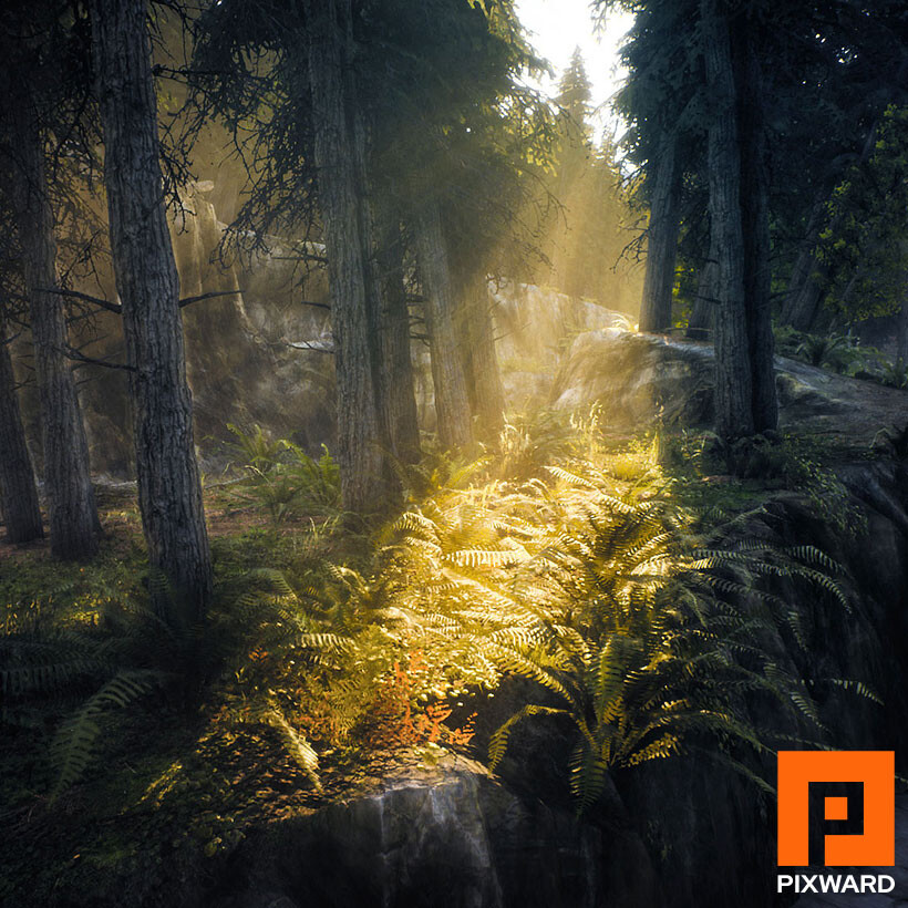 ArtStation - Forest Environment Art