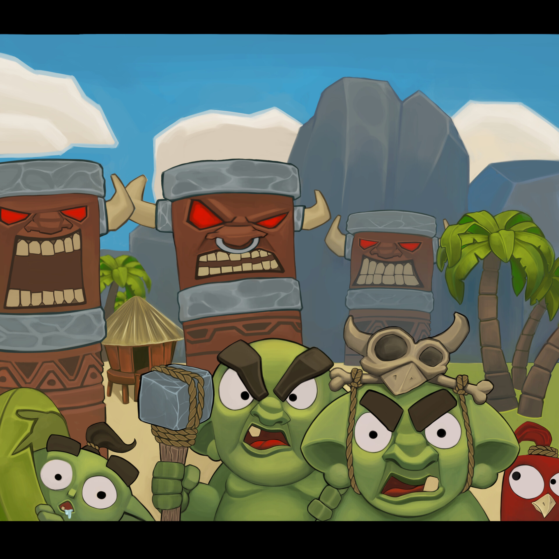 ArtStation - family of goblins