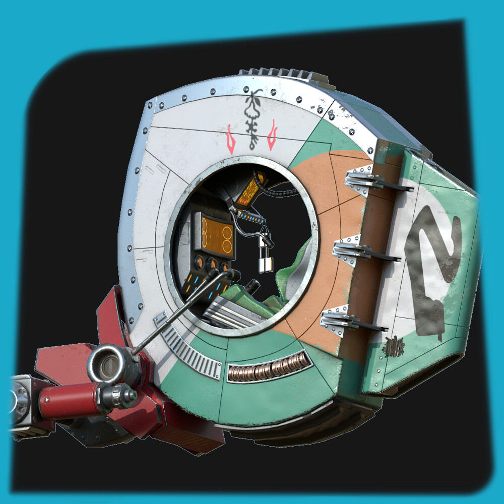 ArtStation - Teemto Pagalies' Podracer fan art star war