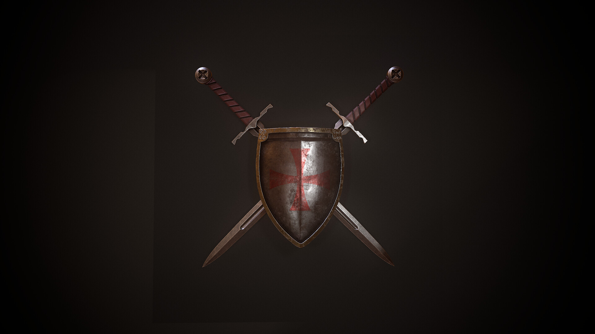 ArtStation - Templar Shield